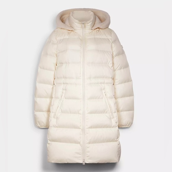 Coach | Jackets & Coats | Coach Long Slim Puffer | Poshmark